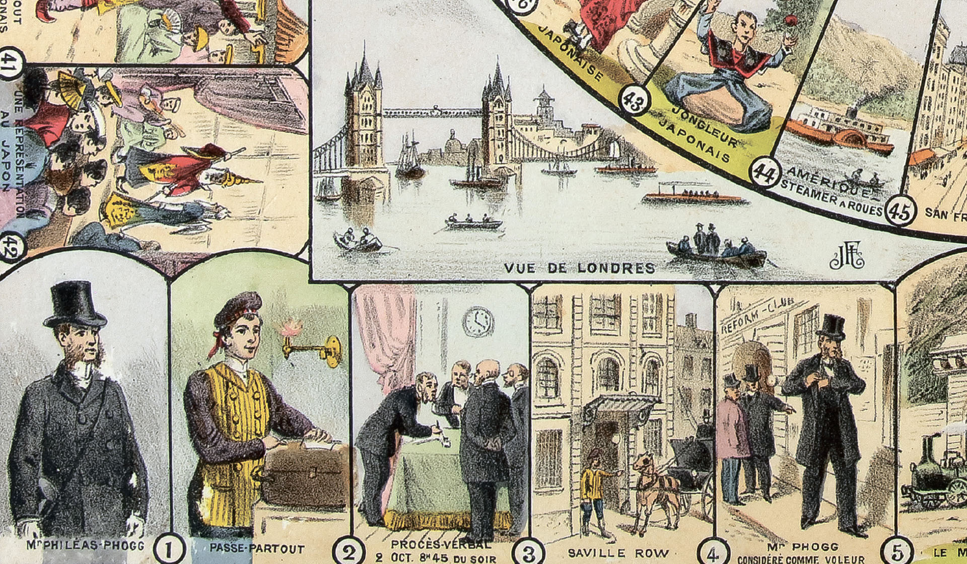 Game of the Goose ‘Around the World in 80 Days’ - Musée Jules Verne de ...